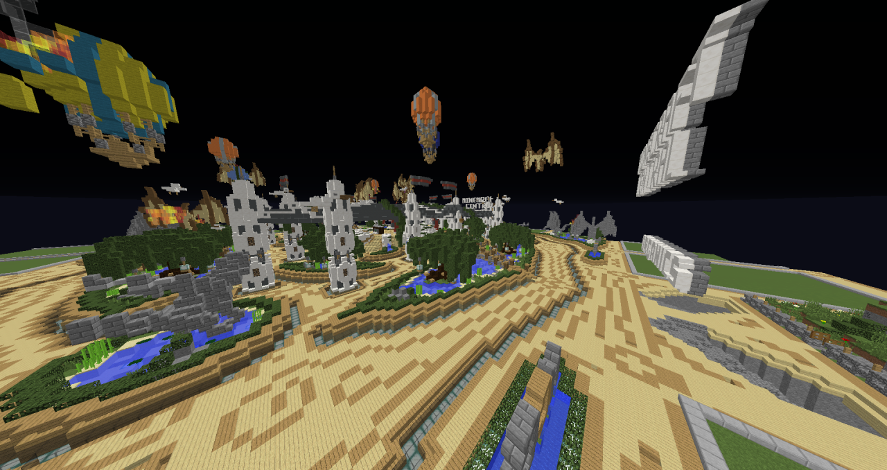Minecraft Central Creative Spawn Minecraft Map