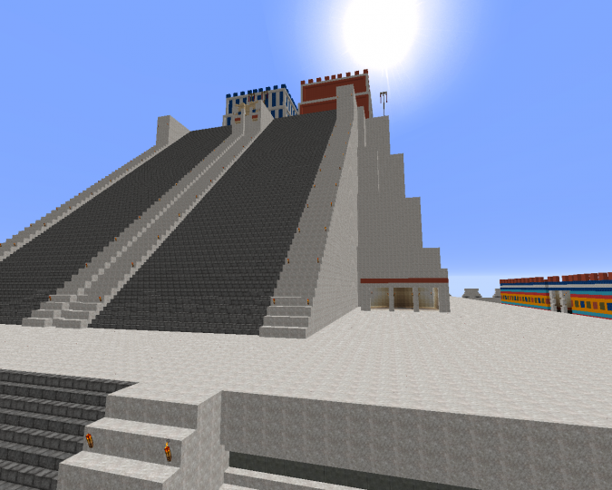 Tenochtitlan 1:1scale (aztec city) Minecraft Map