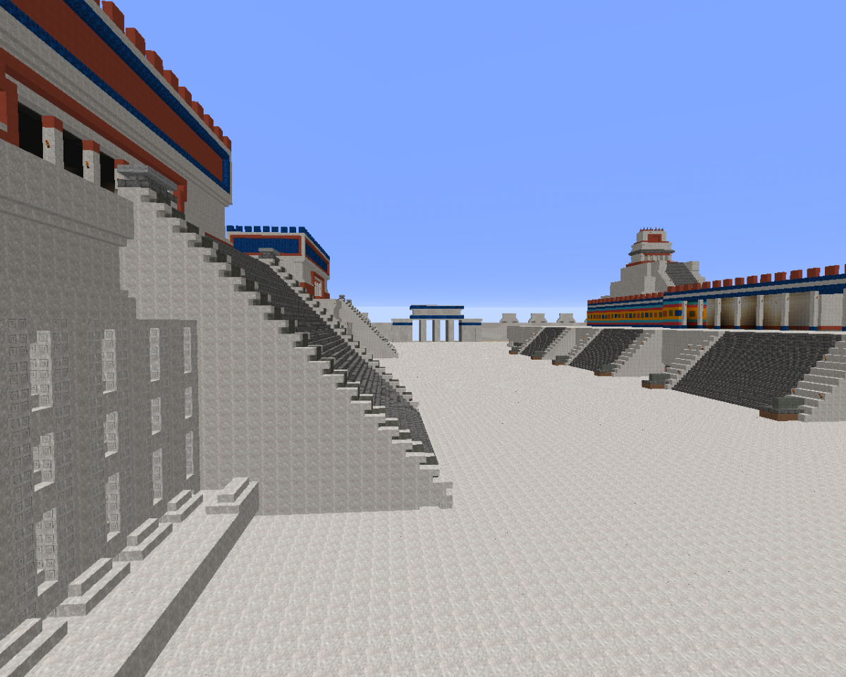Tenochtitlan 1:1scale (aztec city) Minecraft Map
