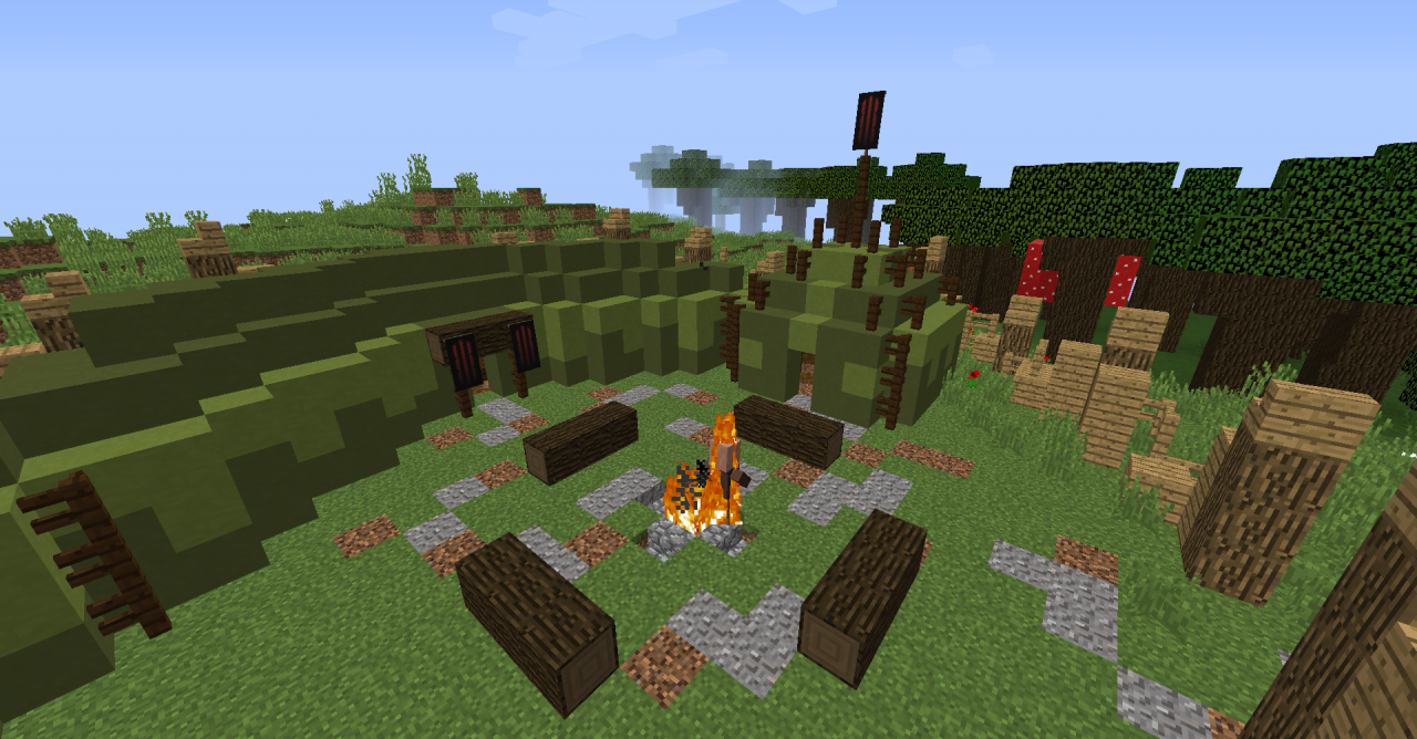 Tiny Gnoll Camp - A Fantasy Map Minecraft Map