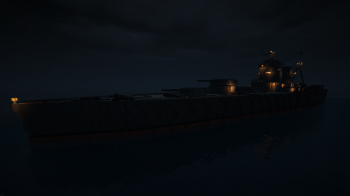 HMS Rodney Of The British Royal Navy Minecraft Map
