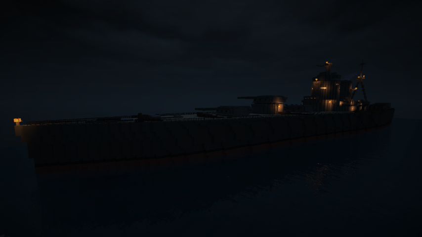HMS Rodney Of The British Royal Navy Minecraft Map