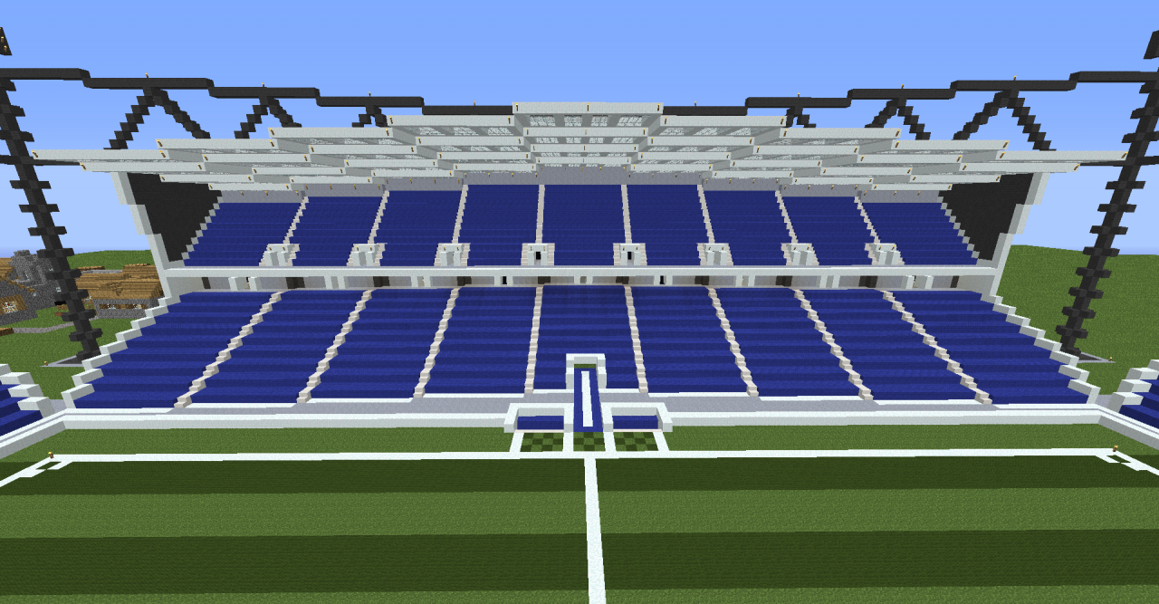 Own Design Football Stadium Minecraft Map