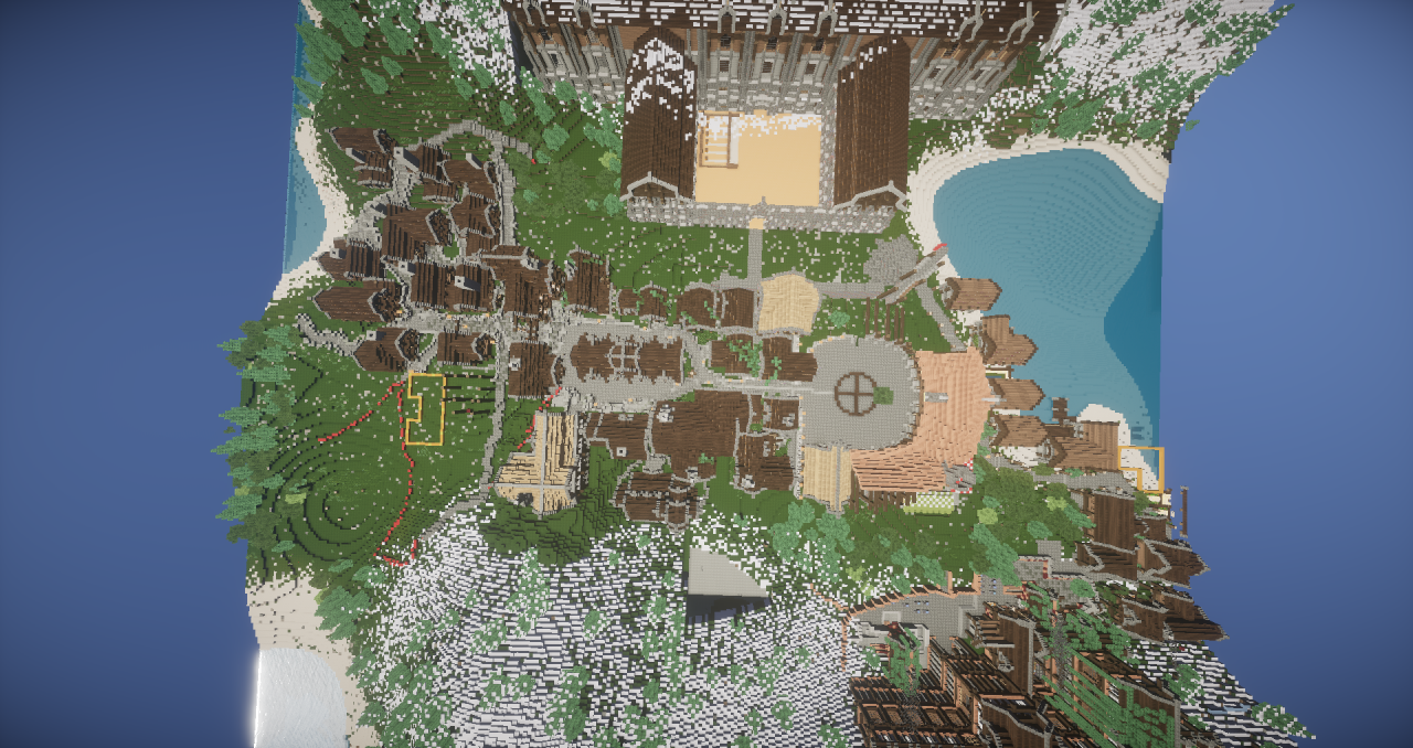 Huge Fantasy World (rpg) (LOOKING FOR BUILDERS!) Minecraft Map