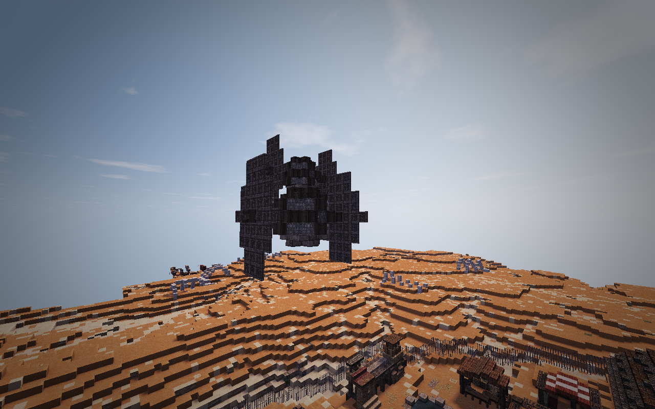 Niima Outpost on Jakku and the Millennium Falcon | Star Wars: The Force ...