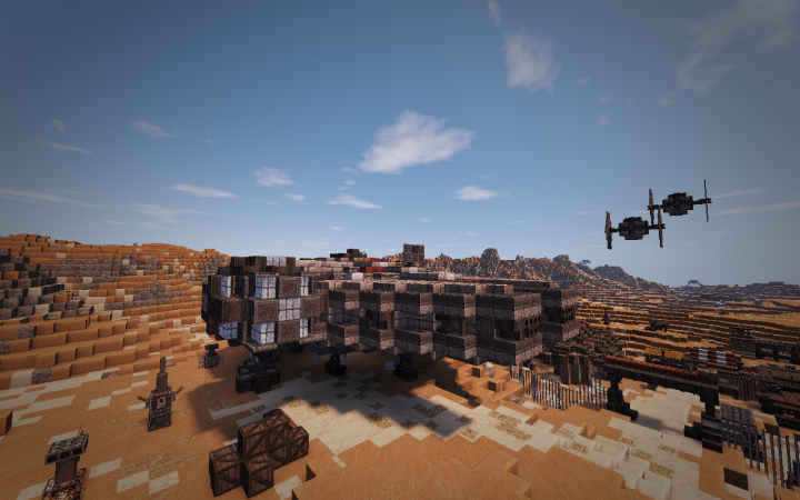 Niima Outpost on Jakku and the Millennium Falcon | Star Wars: The Force ...