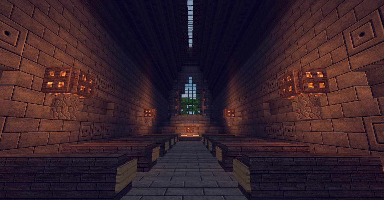 Old Spawn Church // QbicGaming Minecraft Map