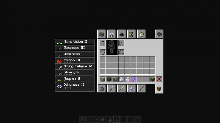 Minecraft command for lucky and unlucky potion! Minecraft Map