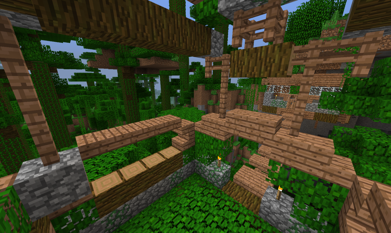 Jungle village (NEW UPDATE 4) Minecraft Map