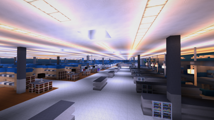 Walmart Interior | Blenhiem | Esterlon Minecraft Map