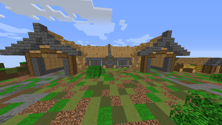 Awesome Medieval Kit PVP Spawn Minecraft Map