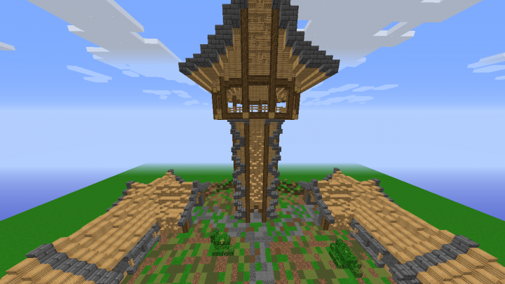 Awesome Medieval Kit PVP Spawn Minecraft Map