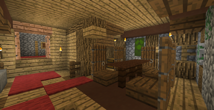 Rustic House Minecraft Map