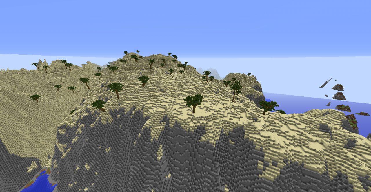 Dance of Colors - 2k Custom Terrain Minecraft Map