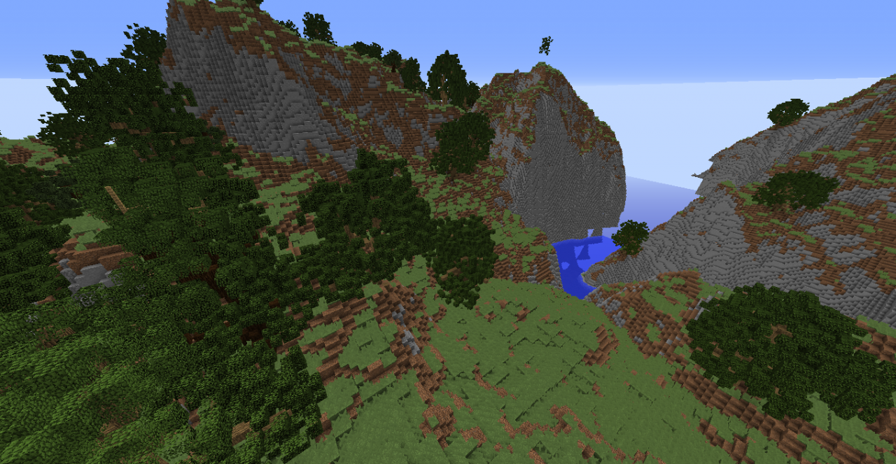 Dance of Colors - 2k Custom Terrain Minecraft Map