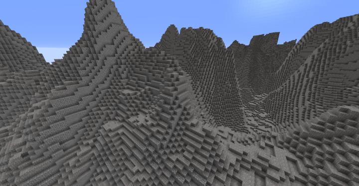 Dance of Colors - 2k Custom Terrain Minecraft Map