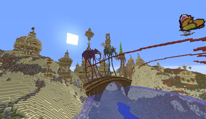 Juniper. Minecraft Map