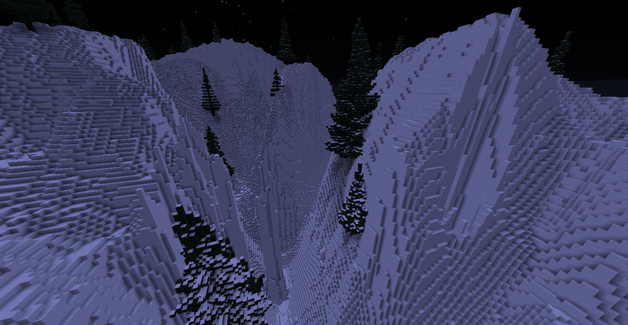 Dance of Colors - 2k Custom Terrain Minecraft Map