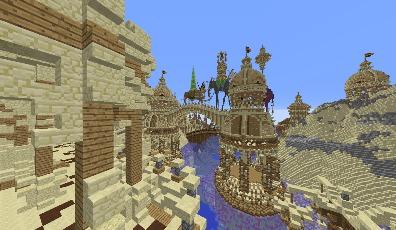 Juniper. Minecraft Map