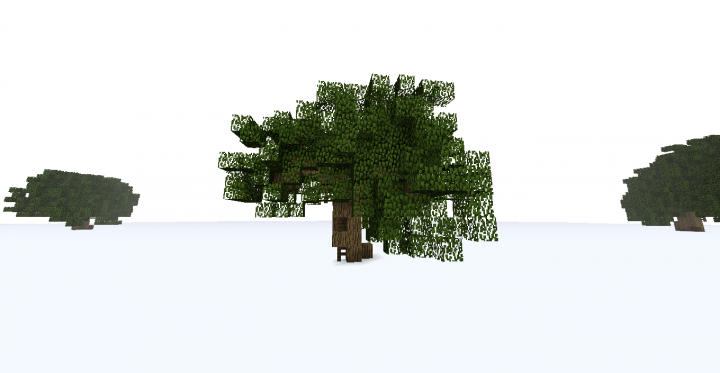 Frn's Custom Tree Pack - Worldpainter Assets Minecraft Map