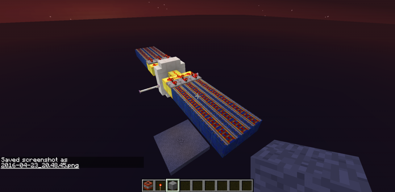 A Small Satellite Minecraft Map