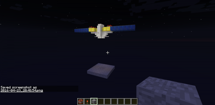A Small Satellite Minecraft Map