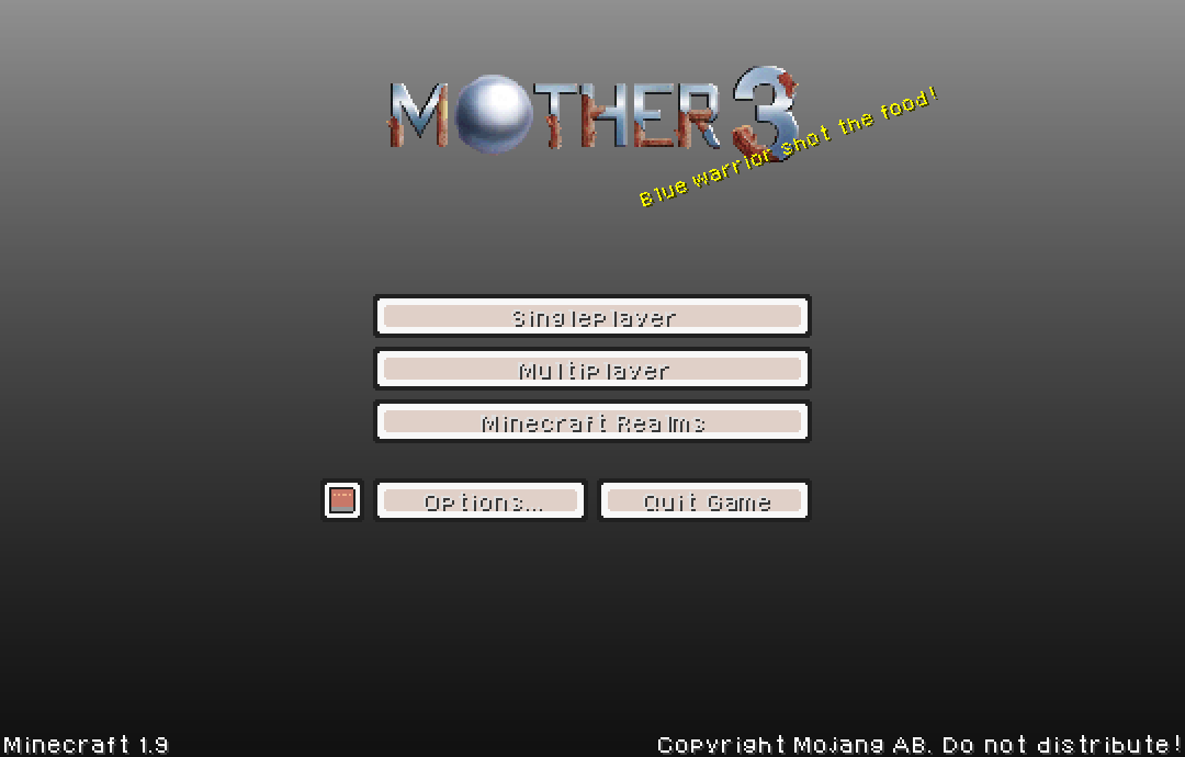 Mother 3 [1.9] Minecraft Texture Pack