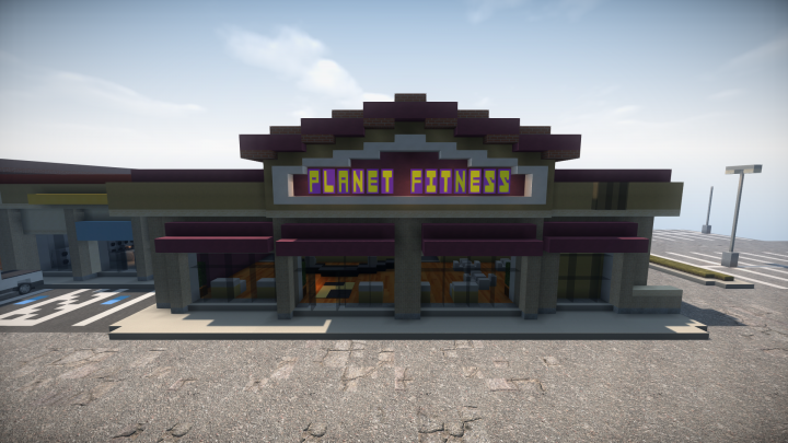 ElSuper Grocery Store & PlanetFitness | OR Minecraft Map