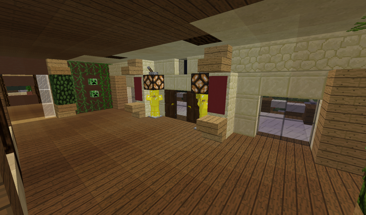 CREEPER MANSION Minecraft Map