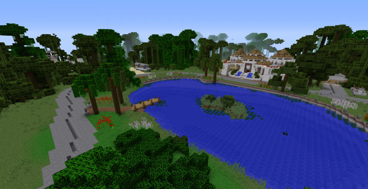 Jurassic Park Isla Nublar Minecraft Map