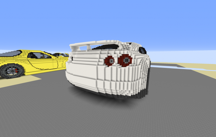 Nissan GT-R (R35 2011Model) Minecraft Map