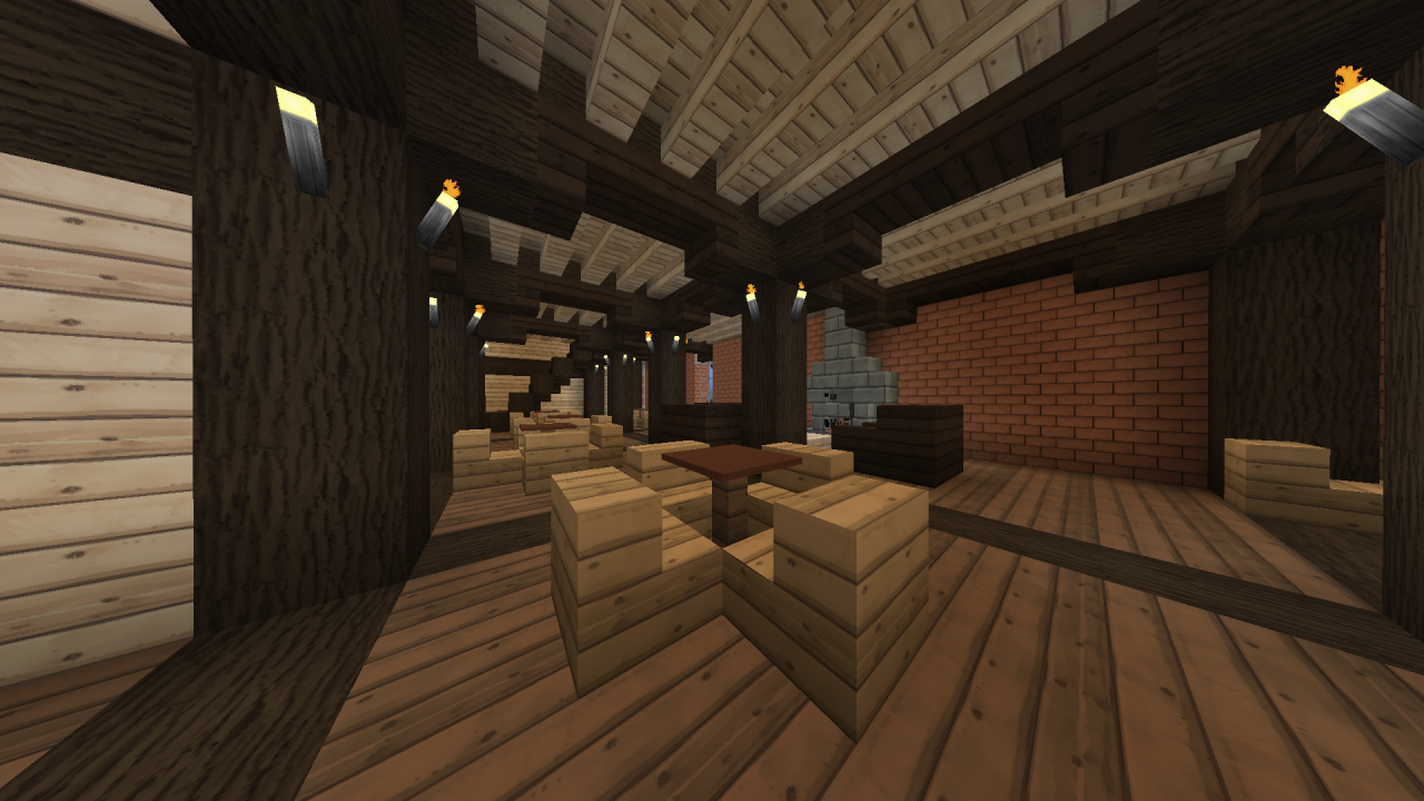 British Pub - The Royal Oak - WOK! Minecraft Map
