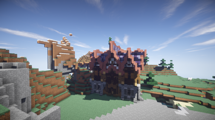 Advanced Fantasy House By:Avaded Minecraft Map