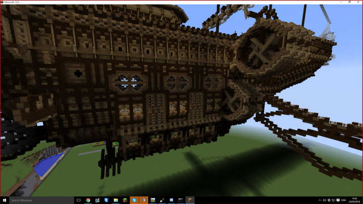 Medieval Air ship Minecraft Map