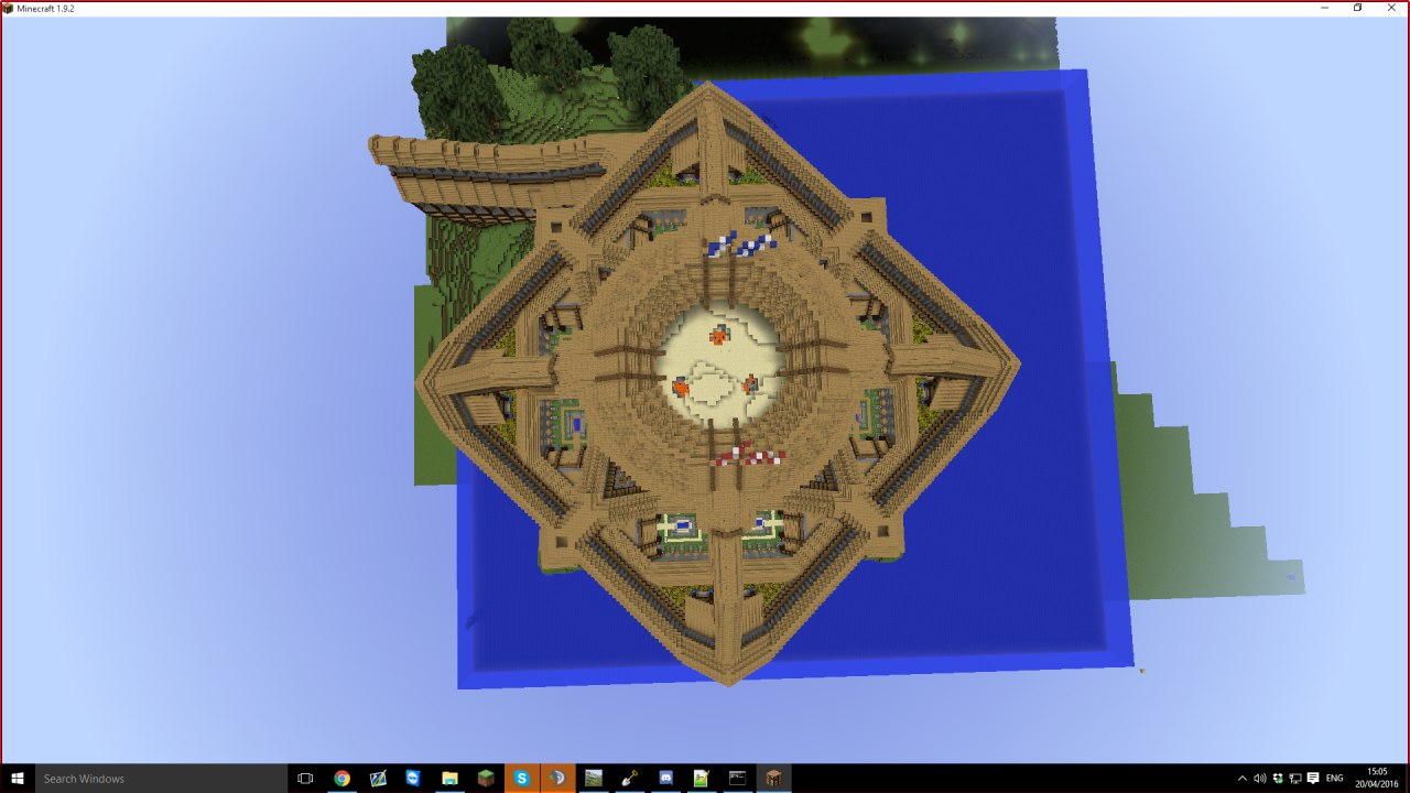 Fantasy/Medieval-ish Build Minecraft Map