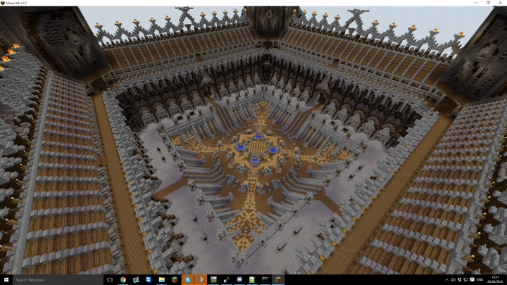 Medieval fortress Minecraft Map