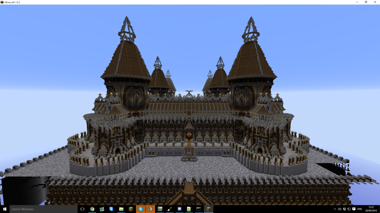 Medieval fortress Minecraft Map