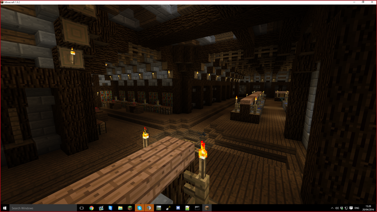 Medieval fortress Minecraft Map