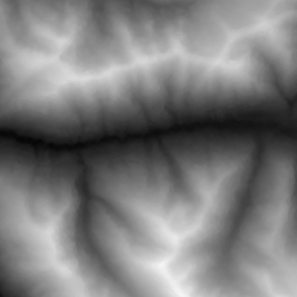 River Heights - 1k Terrain Test Minecraft Map