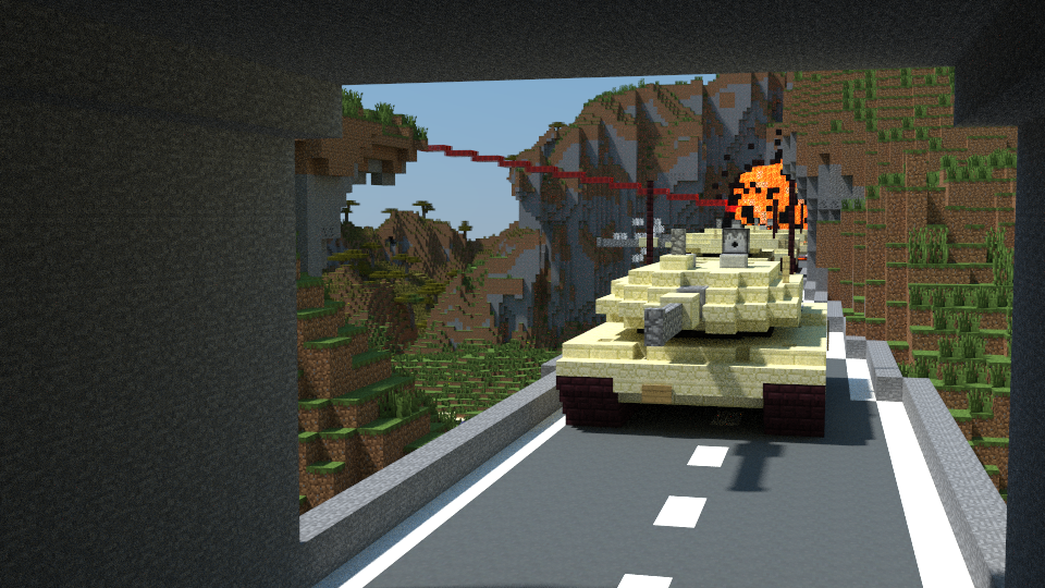 Leopard 2 A7 Minecraft Map