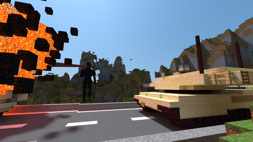 Leopard 2 A7 Minecraft Map