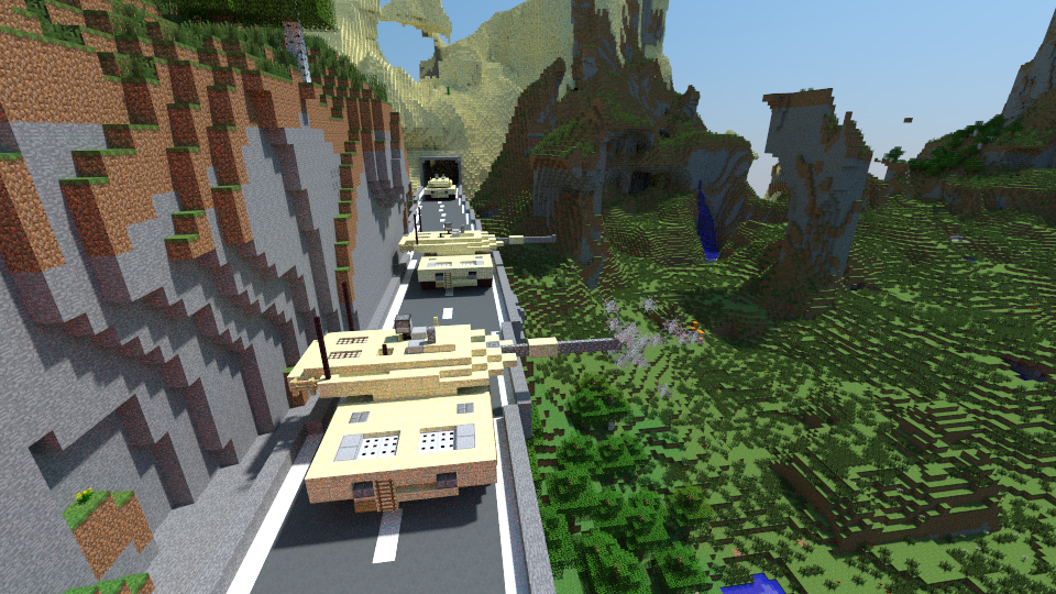 Leopard 2 A7 Minecraft Map