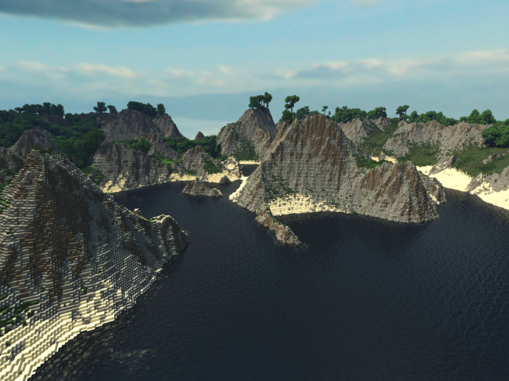 Coastal Cliffs Minecraft Map