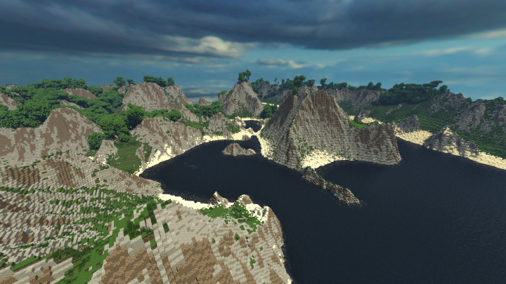 Coastal Cliffs Minecraft Map
