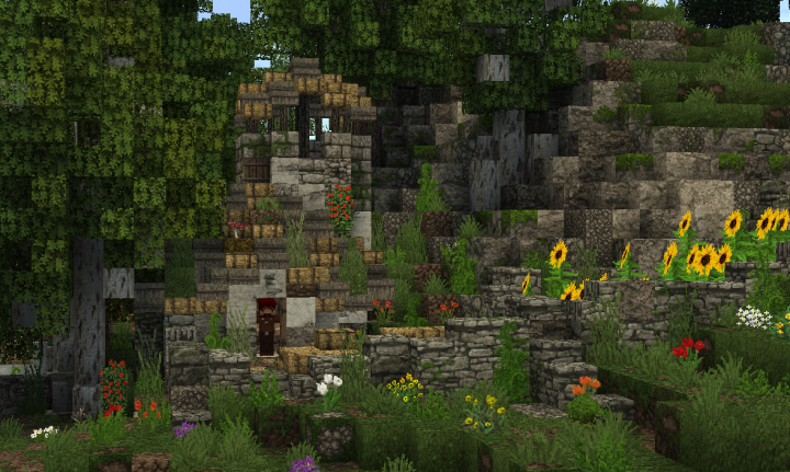 Celtic House & Tower - #WeAreConquest Minecraft Map