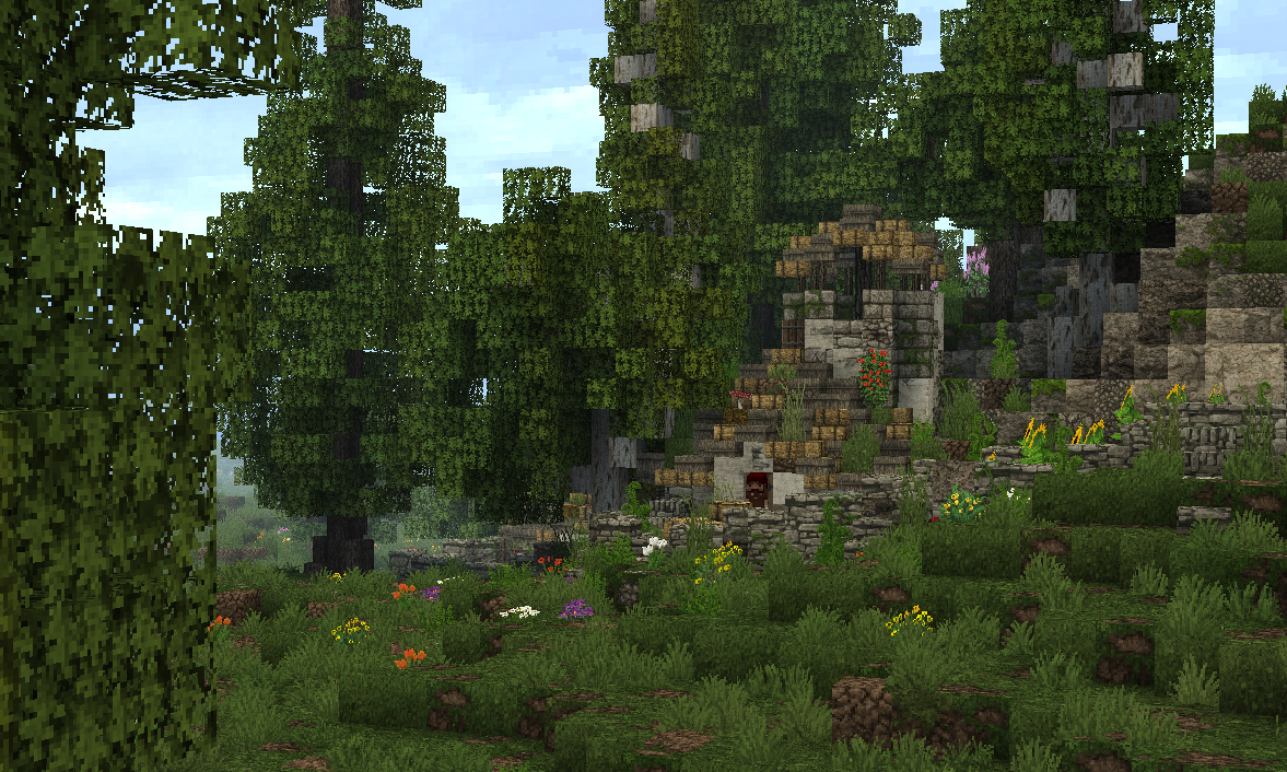 Celtic House & Tower - #WeAreConquest Minecraft Map