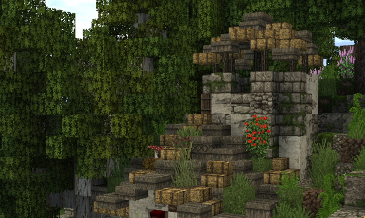 Celtic House & Tower - #WeAreConquest Minecraft Map