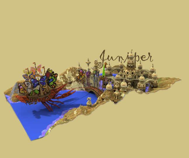 Juniper. Minecraft Map