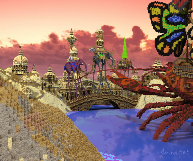 Juniper. Minecraft Map