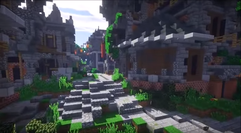 Rising Islands PVP/ PVE map Minecraft Map